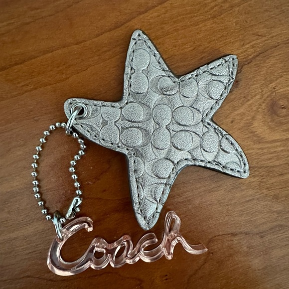 Coach | Bags | Coach Starfish Name Fob Hang Tag | Poshmark